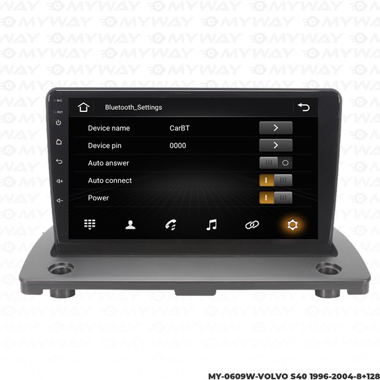 Myway Volvo S40 Android Carplay Multimedya Navigasyon Ekran Fiyatı