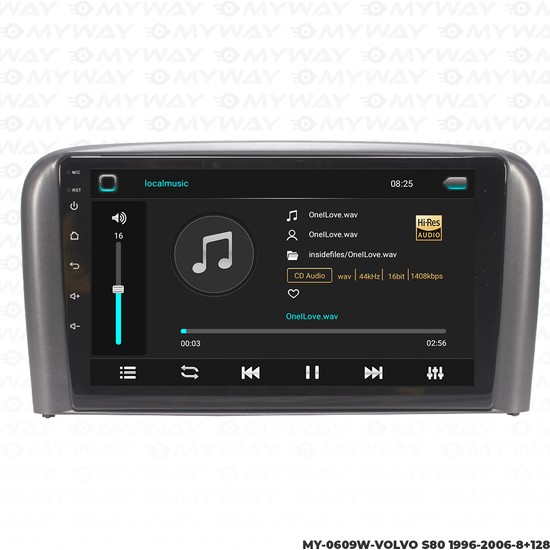 Myway Volvo S80 Android Carplay Multimedya Navigasyon Ekran Fiyatı