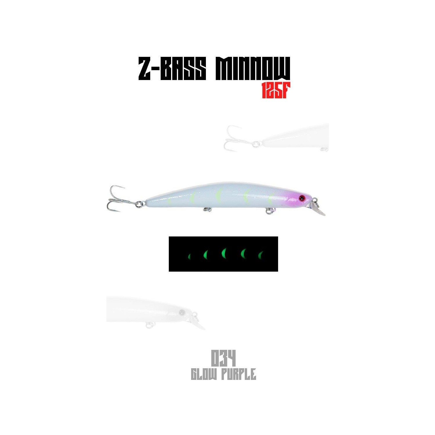 Fujin Z-Bass Minnow 125F 12.5 cm 21 gr Maket Balık Fiyatı