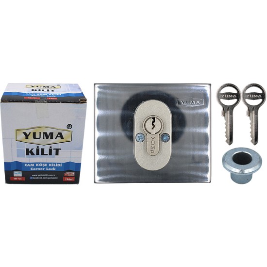 Yuma Kilit Yuma Cam Kapı Köşe Kilidi Fiyatı - Taksit Seçenekleri