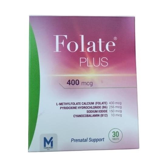 Prenatal Folate Plus B Vitamini Ve Mineraller Içeren Takviye Fiyatı