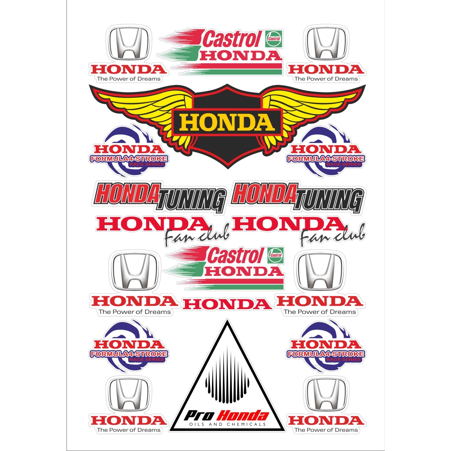 Stickermarket Honda Sticker Seti Fiyatı - Taksit Seçenekleri