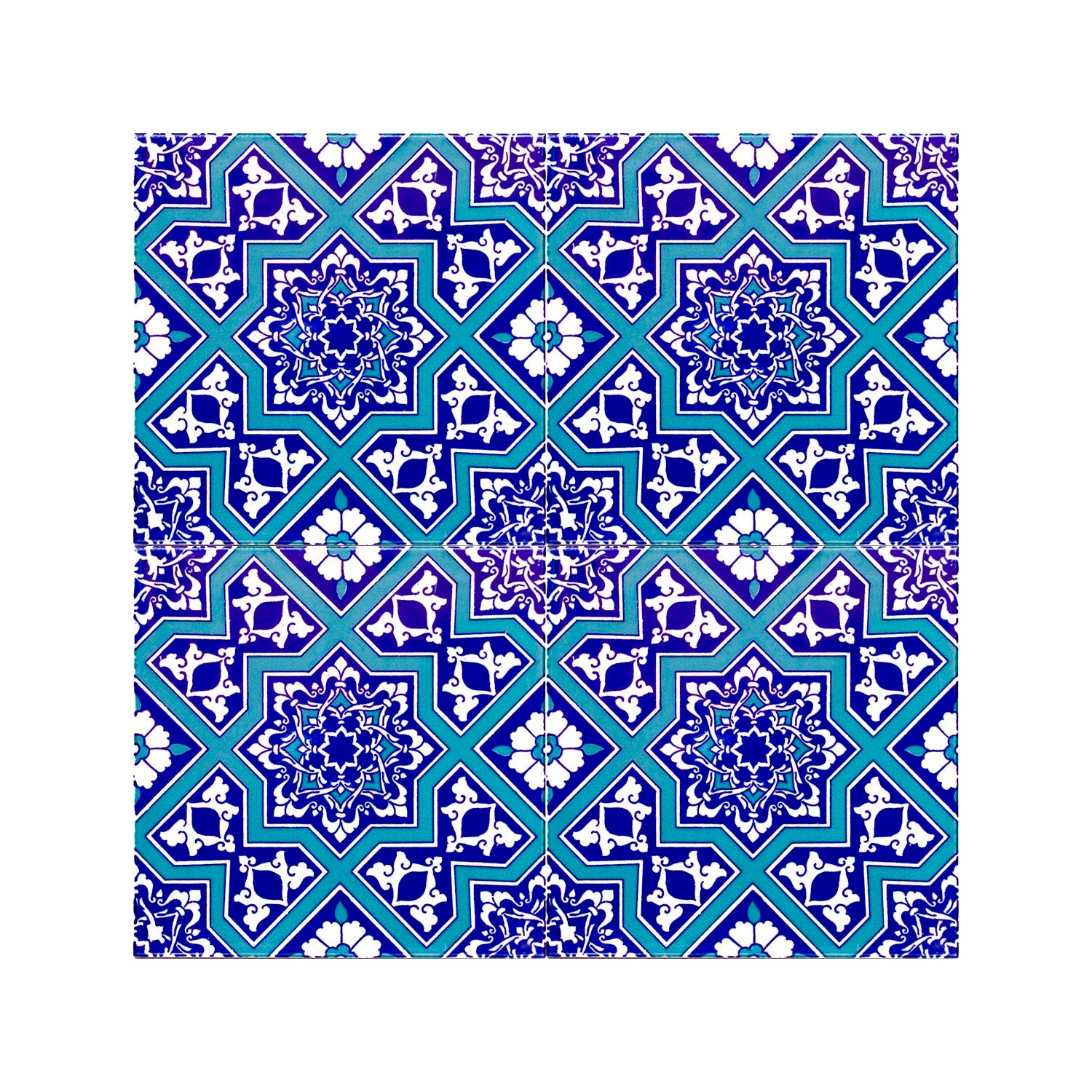 Armada Çini 20x20 Cm Ac 12 Selçuk Yıldız Geçme Desenli Çini Fiyatı