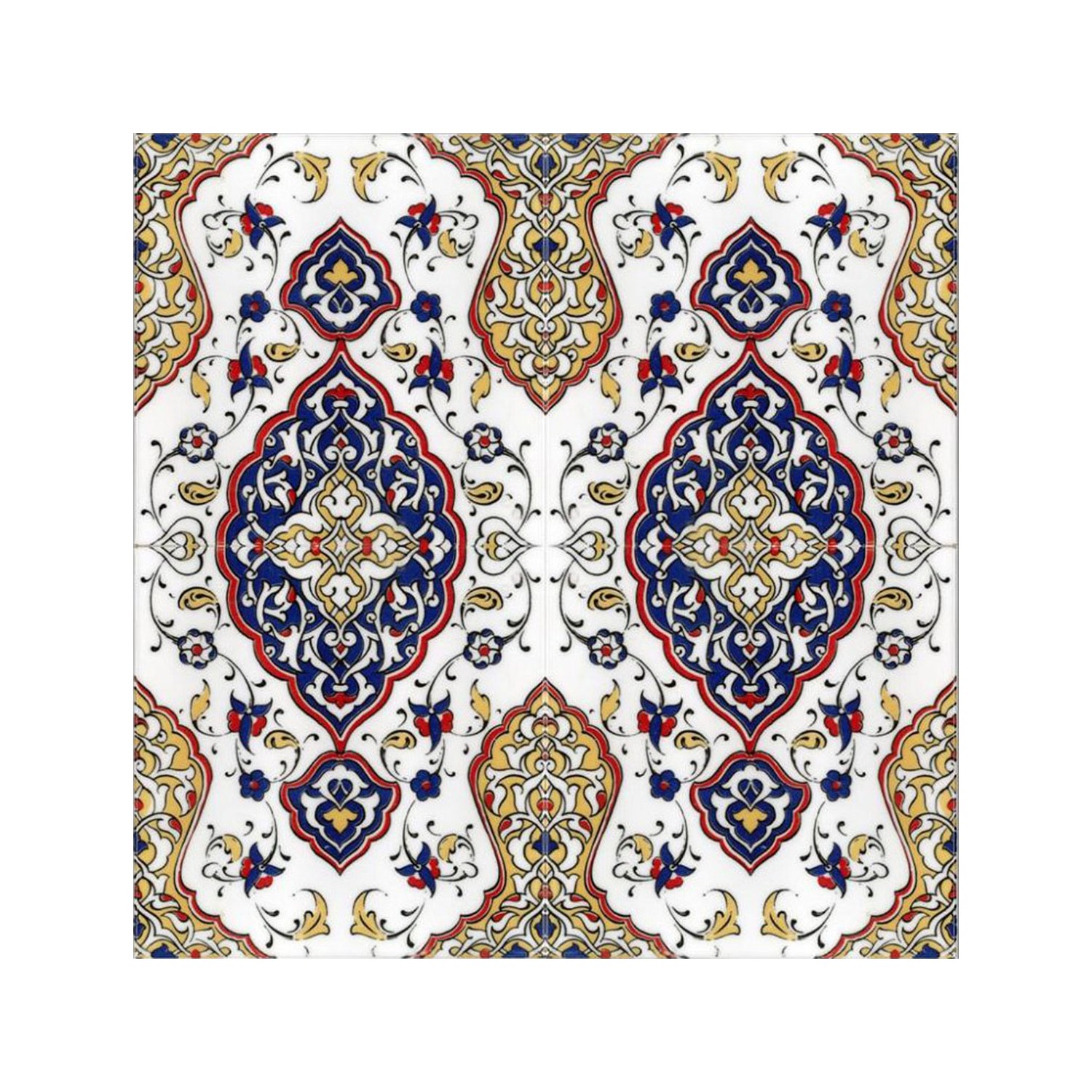 Armada Çini 20x20 Cm SP 79 Kütahya Çinisi Osmanlı Desenli Fiyatı