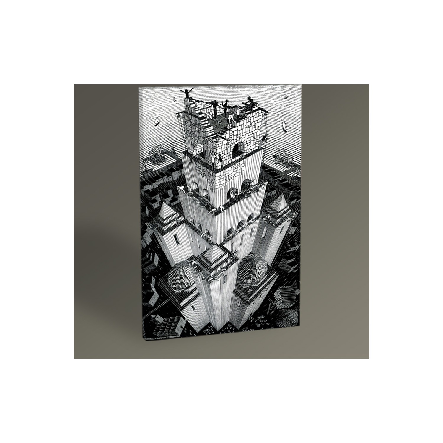 Tablo 360 Escher-Tower Of Babel 30 x 20 cm Fiyatı