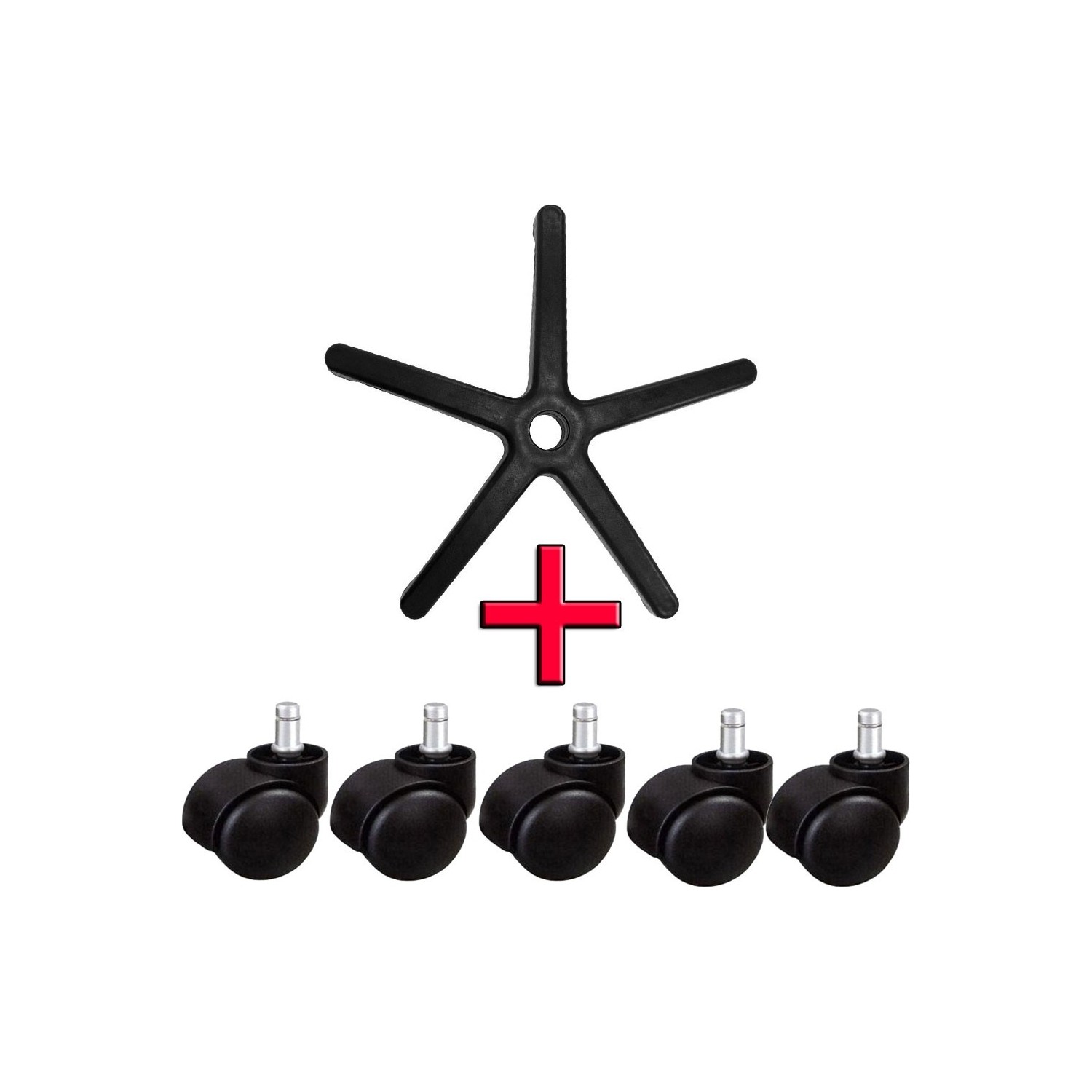 Yurdakul Yedek Parça Plastik Ayak 60'Lık+5'Li Tekerlek Seti Fiyatı