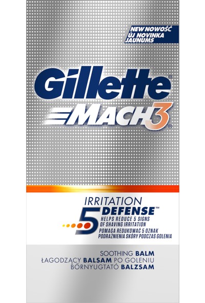 Gillette Tıraş Sonrası Balm Tahrişe Karşı Koruyucu 50 ml