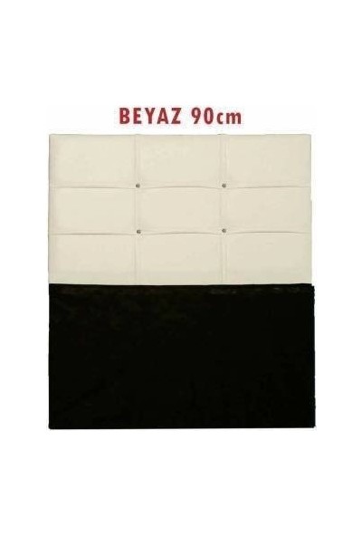 Evistro Tek Kişilik Baza Başlığı 90X100Cm Beyaz