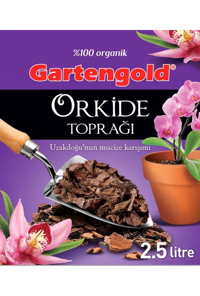 Gartengold Orkide Toprağı 2,5Lt. Gartengold Orkide Toprağı 2,5Lt.