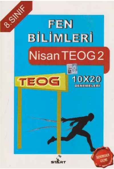 Start 8. Sınıf Nisan Teog 2 Fen Bilimleri 10 x 20 Denemeleri Start 8. Sınıf Nisan Teog 2 Fen Bilimleri 10 x 20 Denemeleri