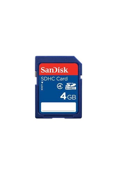 Sandisk Micro SDHC 4GB Class 4 SD Kart SDHC-SDSDB-004G-B35 Sandisk Micro SDHC 4GB Class 4 SD Kart SDHC-SDSDB-004G-B35