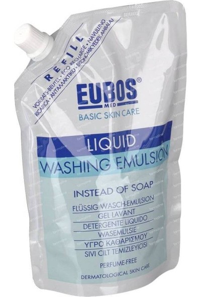 Eubos Washing Emulsion Sıvı Cilt Temizleyici Refil Ambalaj 400 ml