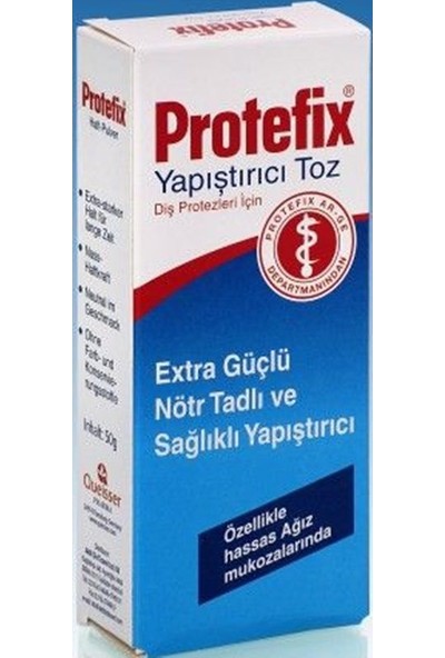 Protefix Yapıştırıcı Toz 50 Gr