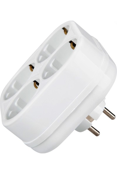 Pelsan 4'lü Topraklı Fiş Priz