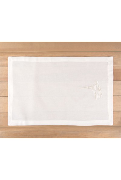 Madame Coco Dieppe Misafir Peçetesi 40 x 60Cm - Taş Madame Coco Dieppe Misafir Peçetesi 40 x 60Cm - Taş