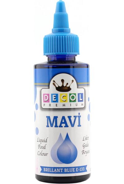 Elitparti Dr Gusto Mavi Likit Gıda Boyası (115 Gr) Elitparti Dr Gusto Mavi Likit Gıda Boyası (115 Gr)