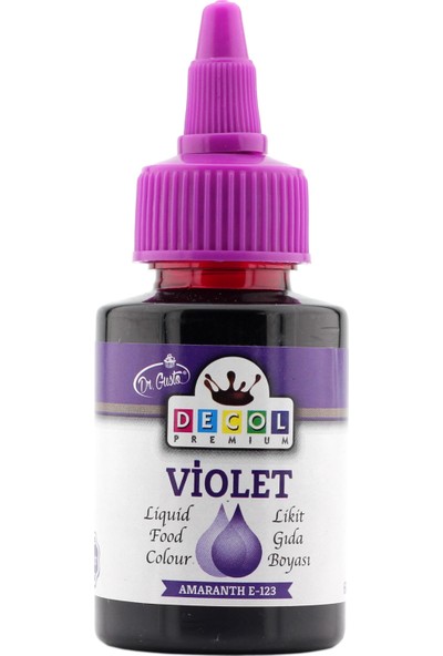 Elitparti Dr Gusto Mor Likit Gıda Boyası (60 Gr) Elitparti Dr Gusto Mor Likit Gıda Boyası (60 Gr)