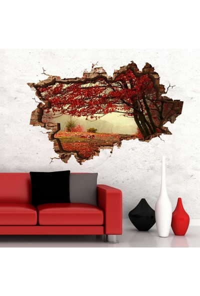 3D Art Sonbahar 2 – 3D Sticker 70x45 cm