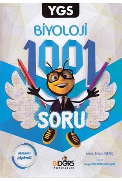 Biders Ygs Biyoloji Tamamı Çözümlü 1001 Soru Bankası