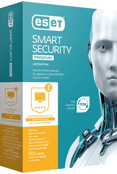 ESET Smart Security Premium 1 Cihaz, 1 Yıl - Dijital Kod (ESET Türkiye Garantili) ESET Smart Security Premium 1 Cihaz, 1 Yıl - Dijital Kod (ESET Türkiye Garantili)