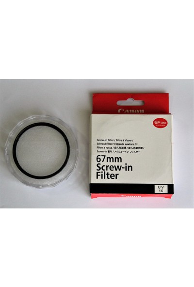 Canon 67Mm Uv Filtre Canon 67Mm Uv Filtre