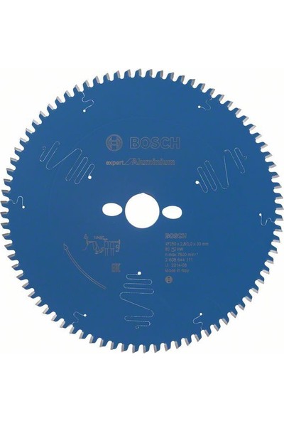 Bosch Expert For Aluminium 250 x 30 Mm 80 Diş 2608644111 Bosch Expert For Aluminium 250 x 30 Mm 80 Diş 2608644111