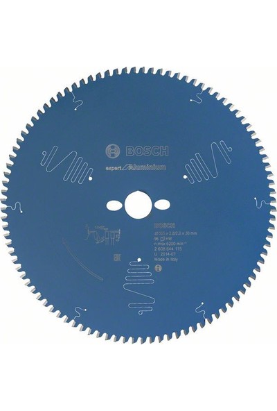 Bosch Expert For Aluminium 305 x 30 Mm 96 Diş 2608644115 Bosch Expert For Aluminium 305 x 30 Mm 96 Diş 2608644115