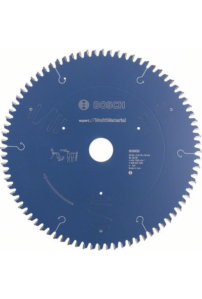 Bosch Expert For Multimaterial 254 x 30 Mm 80 D 2608642528 Bosch Expert For Multimaterial 254 x 30 Mm 80 D 2608642528