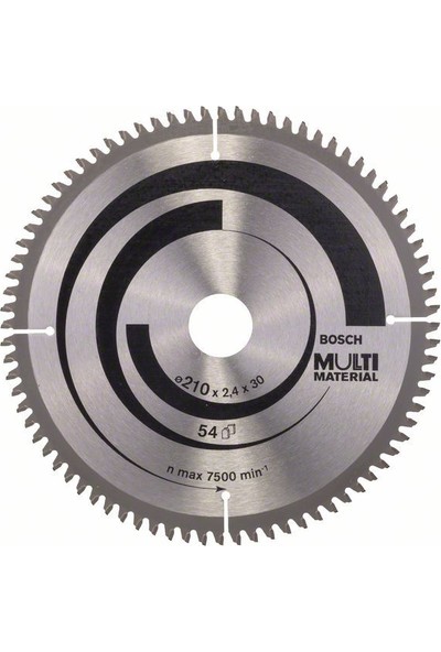 Bosch Multimaterial 210 x 30 Mm 80 Diş 2608640445