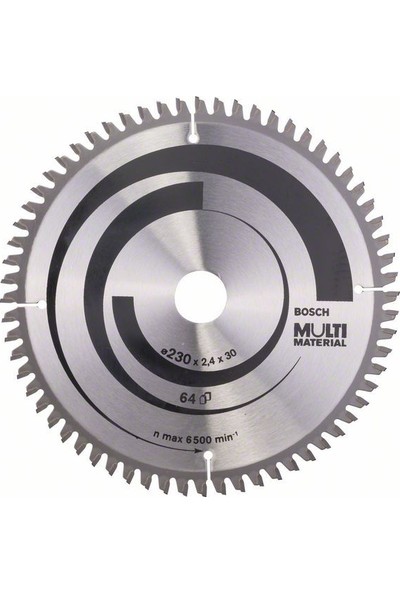 Bosch Multimaterial 230 x 30 Mm 64 Diş 2608640513