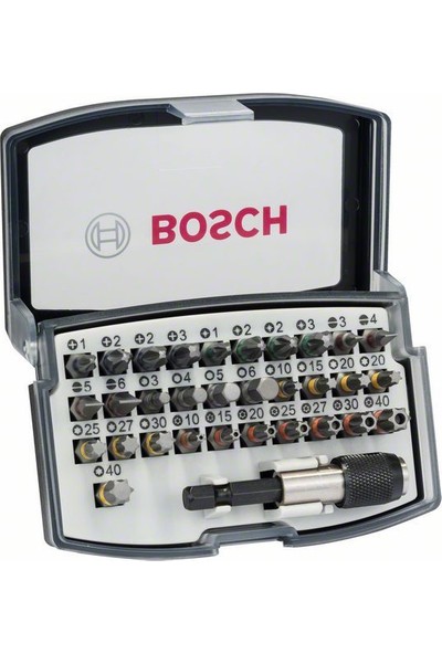 Bosch Vidalama Ucu Seti 32 Parça 2607017319 Bosch Vidalama Ucu Seti 32 Parça 2607017319