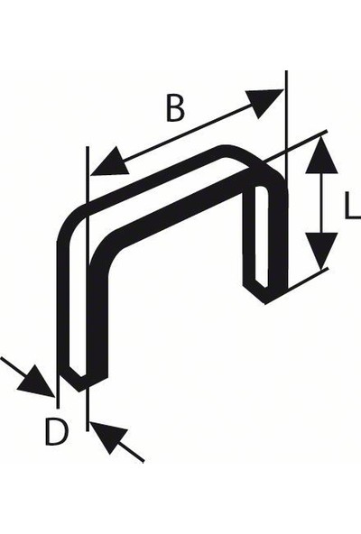 Bosch Zımba Teli Tip 53 11,4 x 0,74 x 10 Mm 1609200366 Bosch Zımba Teli Tip 53 11,4 x 0,74 x 10 Mm 1609200366
