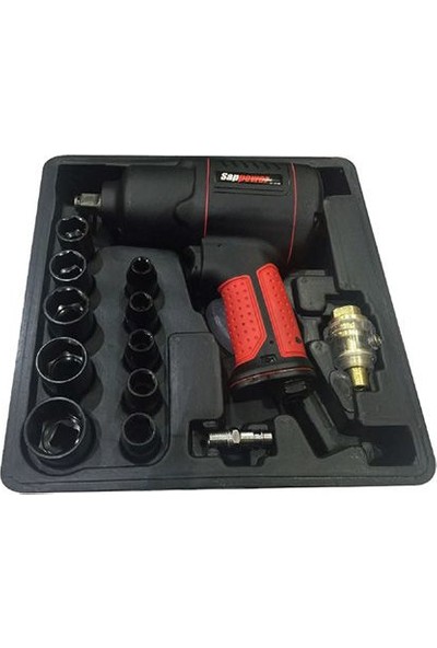 Sappower Iw-3C6K Havalı Somun Sökme/Sıkma Seti 1/2'' Sappower Iw-3C6K Havalı Somun Sökme/Sıkma Seti 1/2''