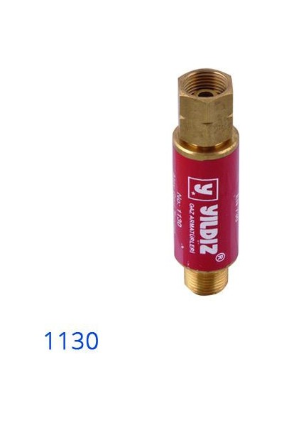 Yıldız 1130 Alev Emniyet Valfi Yanıcı Gaz