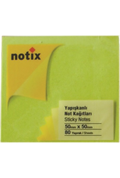 Notix Neon Yeşil 80 Yp 50x50 Notix Neon Yeşil 80 Yp 50x50