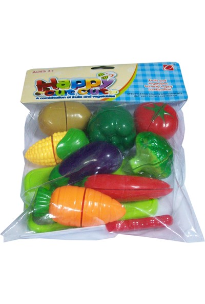 CC Oyuncak Sebze - Meyve Kesme Oyun Seti CC Oyuncak Sebze - Meyve Kesme Oyun Seti