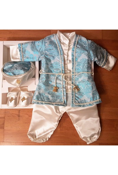 Ponpon Baby Osmanlı Tuğralı Şehzade Bebek Mevlüt ve Sünnet Takımı