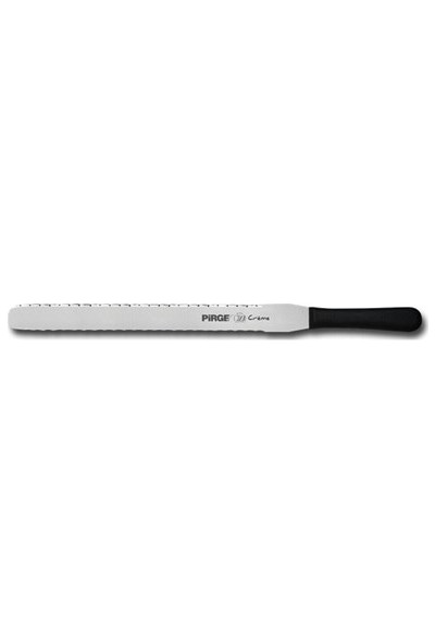 Pirge Creme Pasta Bıçağı Çift Dişli 35 Cm Pirge Creme Pasta Bıçağı Çift Dişli 35 Cm