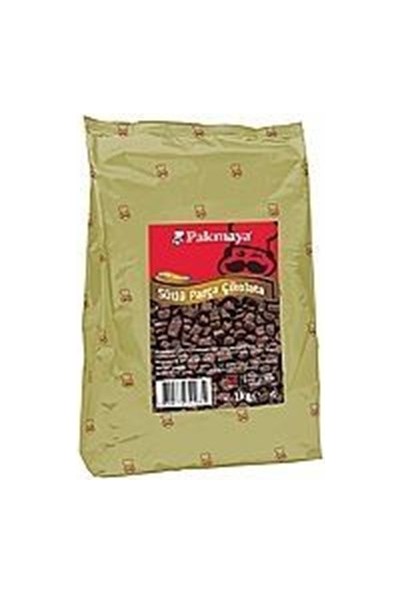 Pakmaya Sütlü Parlak Parça Çikolata 1Kg Pakmaya Sütlü Parlak Parça Çikolata 1Kg