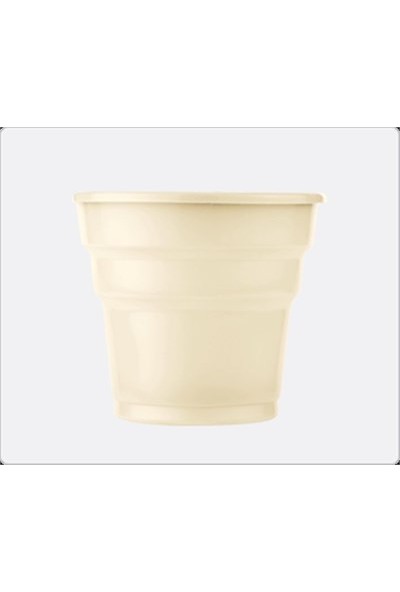 Sweetsorcery Krem Plastik Bardak (25 Adet) Sweetsorcery Krem Plastik Bardak (25 Adet)