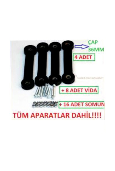 Made Beşik Sallama Beşik Aparatı Çocuk - Bebek - 4 Lü Takım Fiyatı