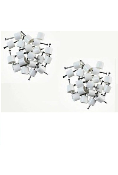 Made Raf Pimi Çivili Beyaz Dolap Raf Mobilya