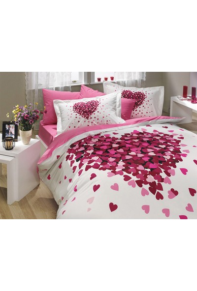 Hobby Poplin Çift Kişilik Uyku Seti Juana Lila Hobby Poplin Çift Kişilik Uyku Seti Juana Lila