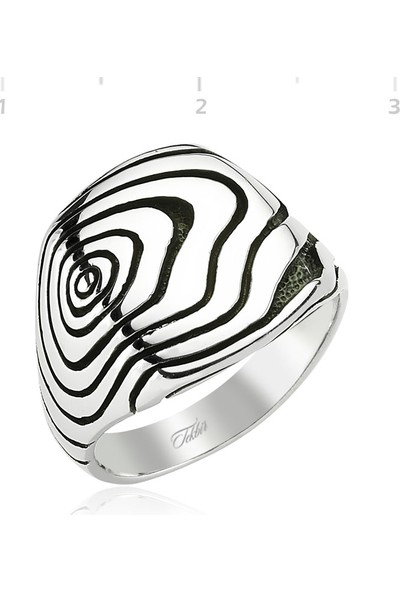 Gumush Gümüş Girdap Erkek Yüzük Gumush Gümüş Girdap Erkek Yüzük