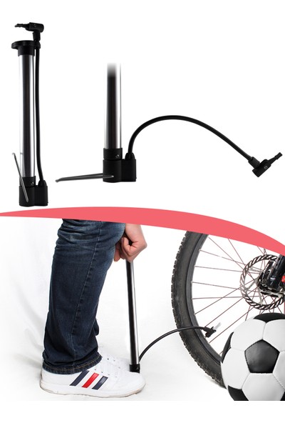 Metal Gövdeli Bisiklet Pompası