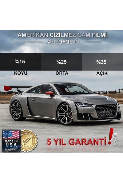 Oto Cam Filmi Amerikan Çizilmez Orta Ton
