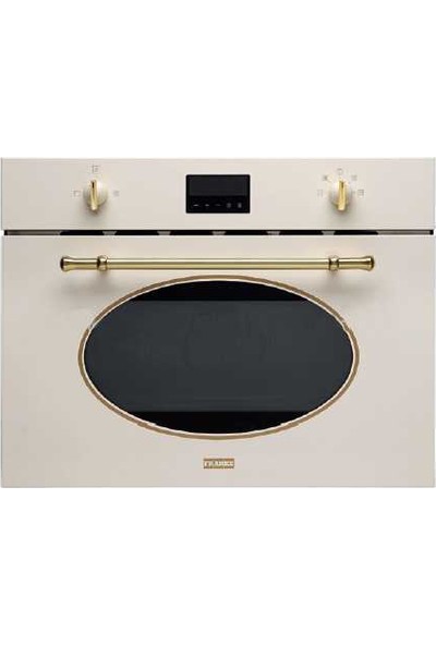 Franke FMW 380 CL G PW Classicline Ankastre Mikrodalga Fırın, Krem