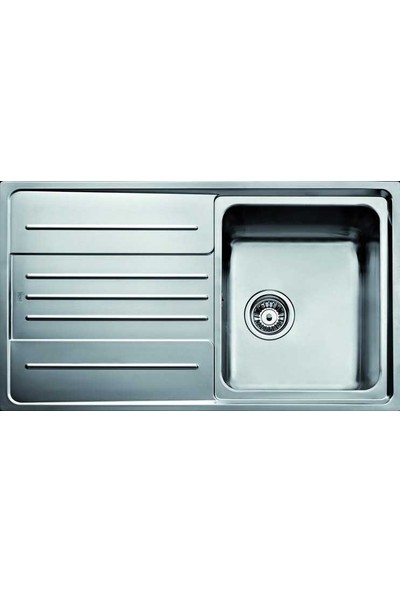 Teka STAGE 45 B Evye, 1 Göz, Paslanmaz Çelik Sol Damlalık Teka STAGE 45 B Evye, 1 Göz, Paslanmaz Çelik Sol Damlalık