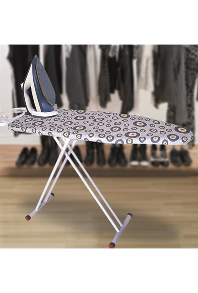 Dekohouse Lüks Keçeli Ütü Masası Örtüsü