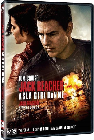 Jack Reacher 2: Asla Geri Dönme Dvd